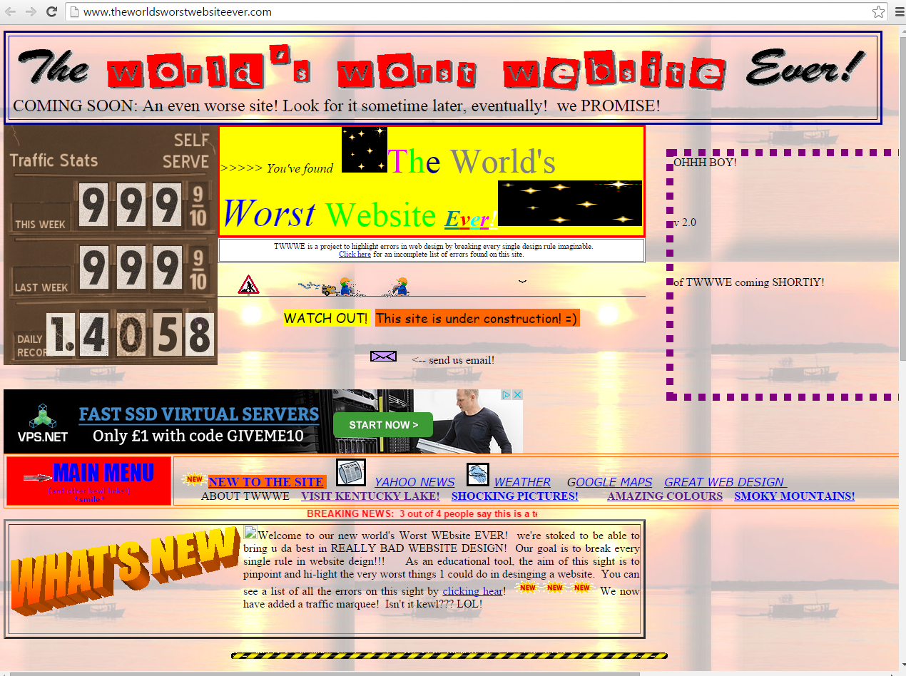 'Sites For Sore Eyes: The World's Worst Websites – Blog | Cloud Server ...